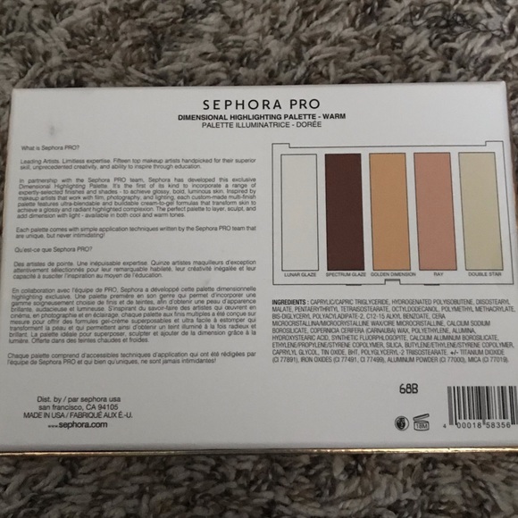 Sephora | Makeup | Sephora Pro Dimensional Highlighting Palette Warm ...